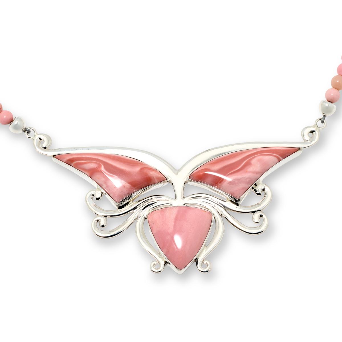 Jay King Gallery Collection Australian Pink Opal Necklace | HSN