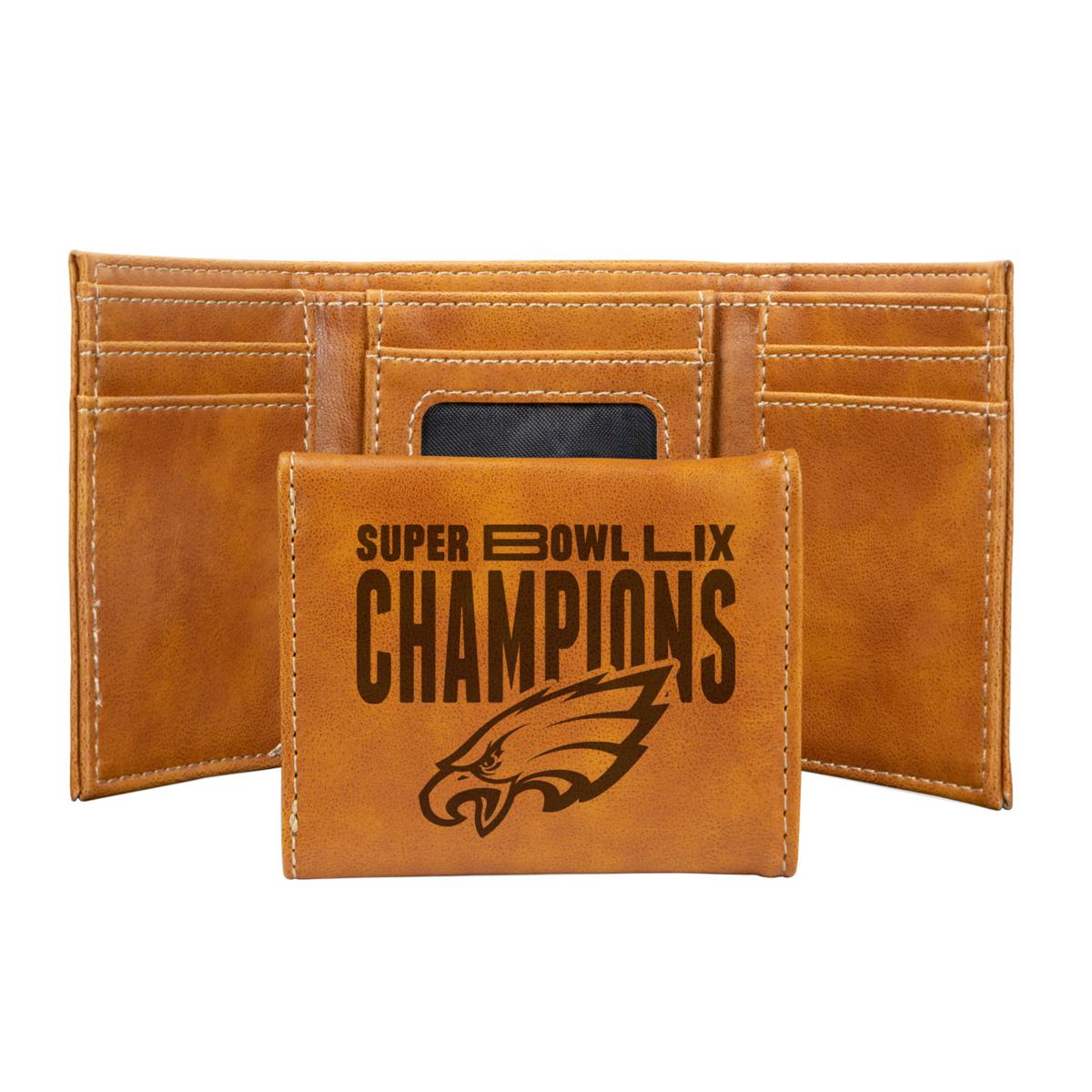Officially Licensed NFL Super Bowl LIX Champs Leather Wallet by Rico ...