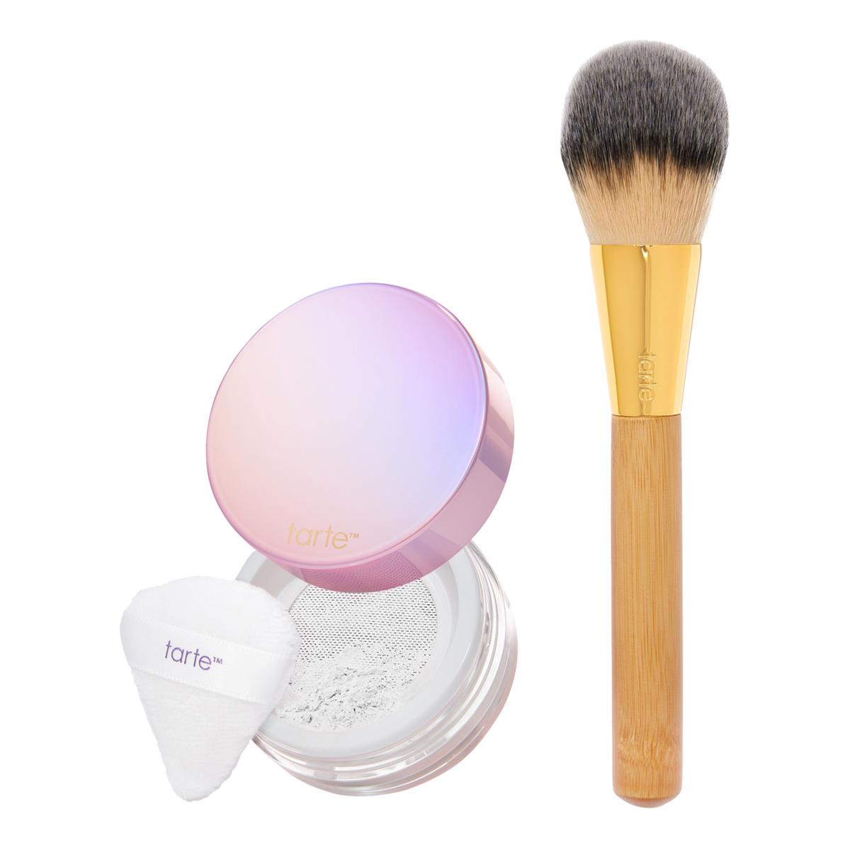 Creaseless 2-piece Setting Powder & Brush Set - 23585441 | HSN