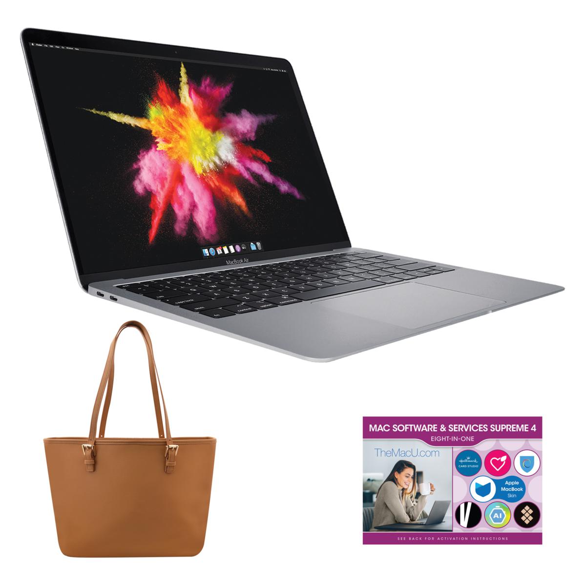 Apple MacBook Air 13" M1 Space Gray 256GB Laptop with Software & Bag ...