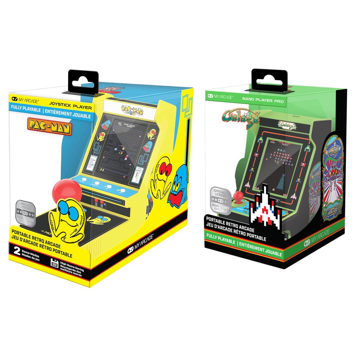 MyArcade Pac-Man or Ms. Pac-Man Joystick & Galaga Nano | HSN