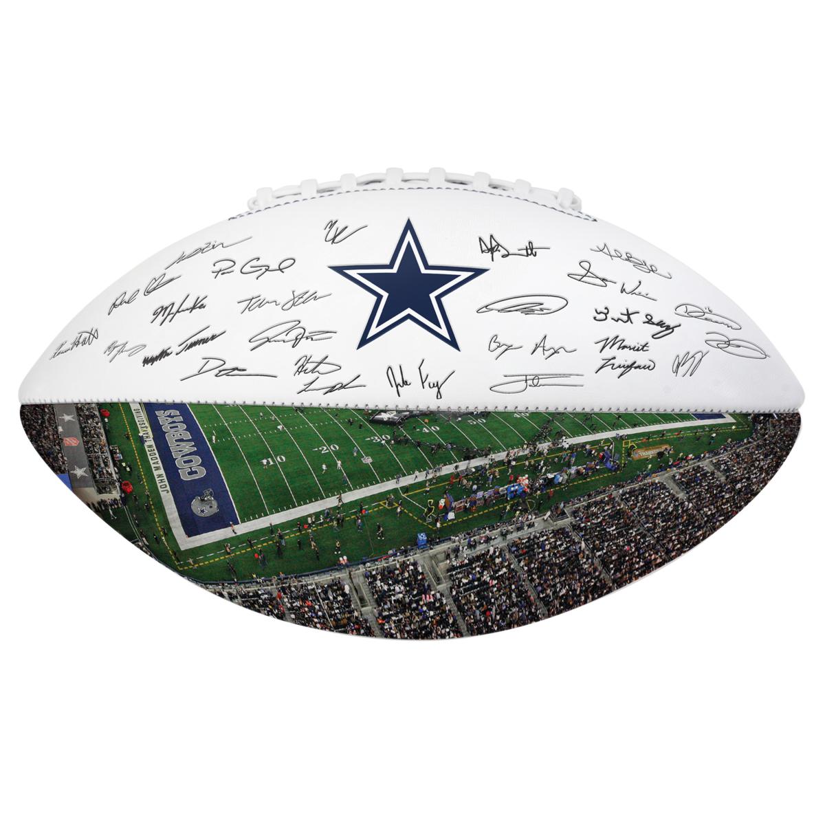 Officially Licensed NFL 2025 Autograph Football by Logo Brands ...
