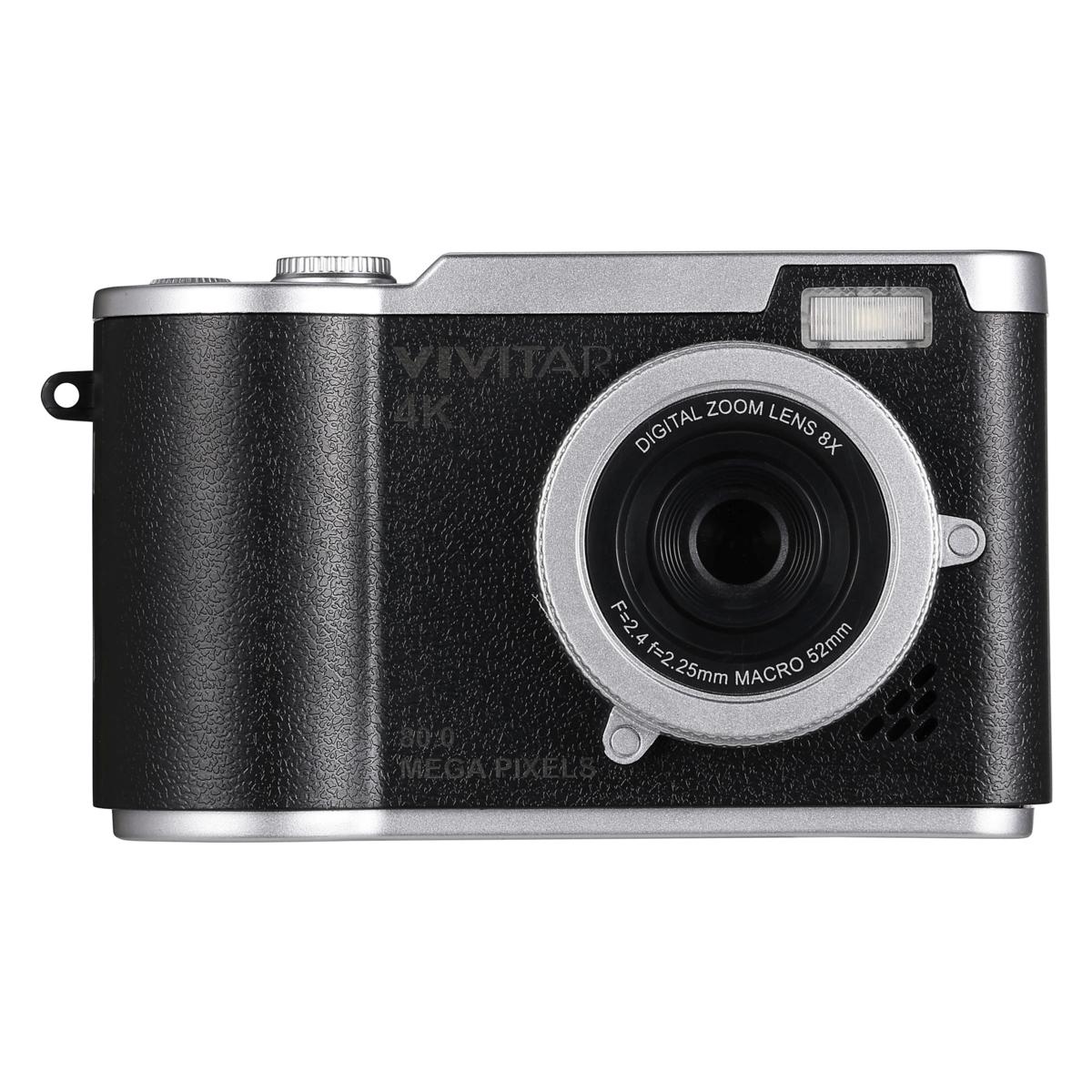 Vivitar Camera with 8X Digital Zoom 4K Video with Flip Out Screen | HSN