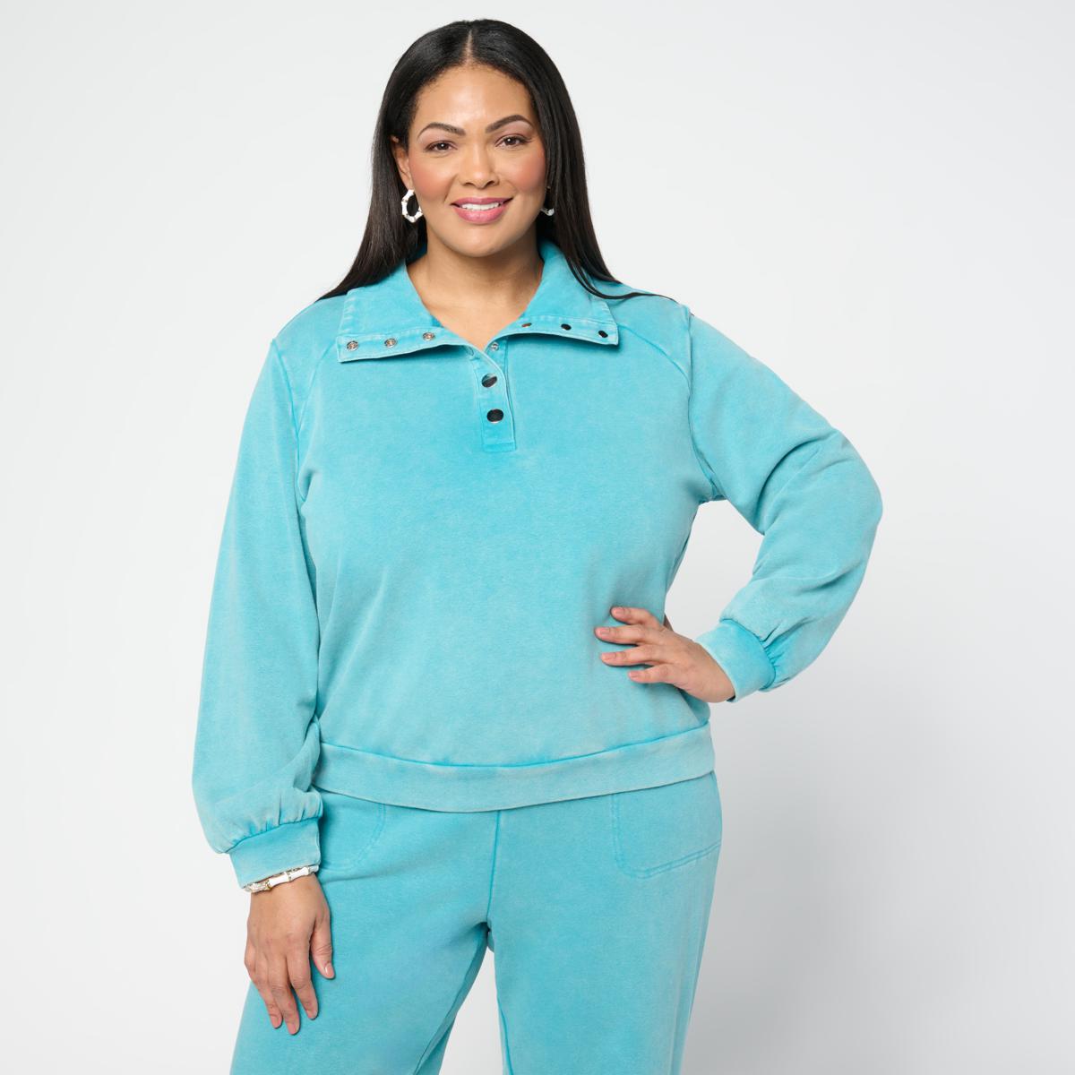 G by Giuliana Sun-Kissed Terry Top | HSN