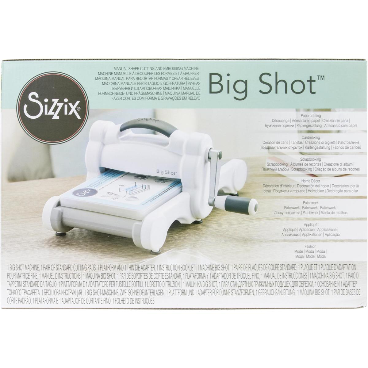 Sizzix Big Shot Machine - White and Gray | HSN