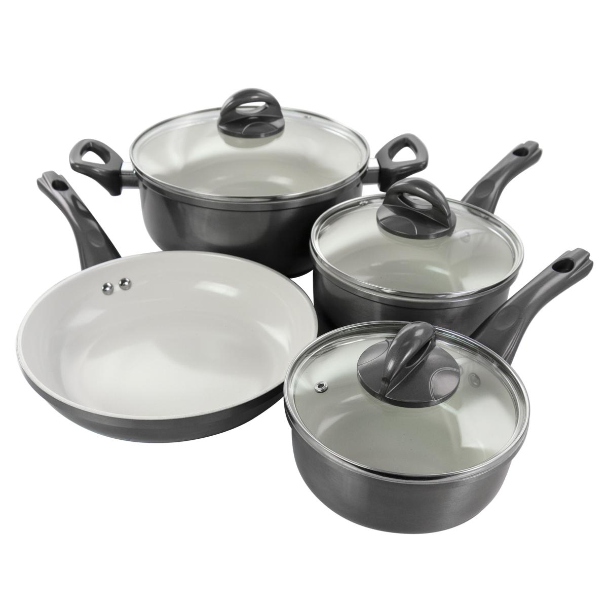 Gibson Home Hestonville 7-Pc Nonstick Cookware Set w/Bakelite Handles ...