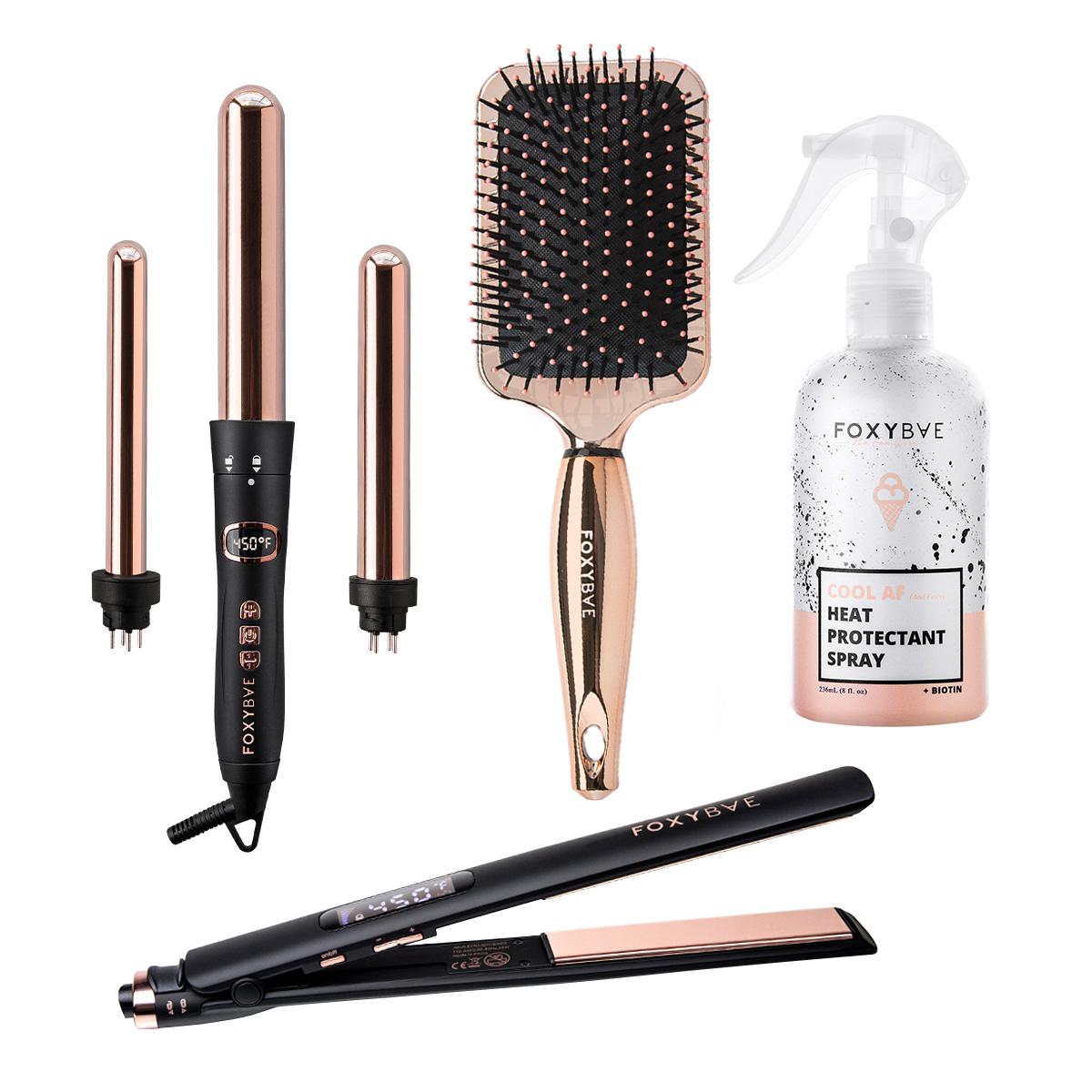 FoxyBae Rose Gold 3-in-1 Deluxe Set | HSN