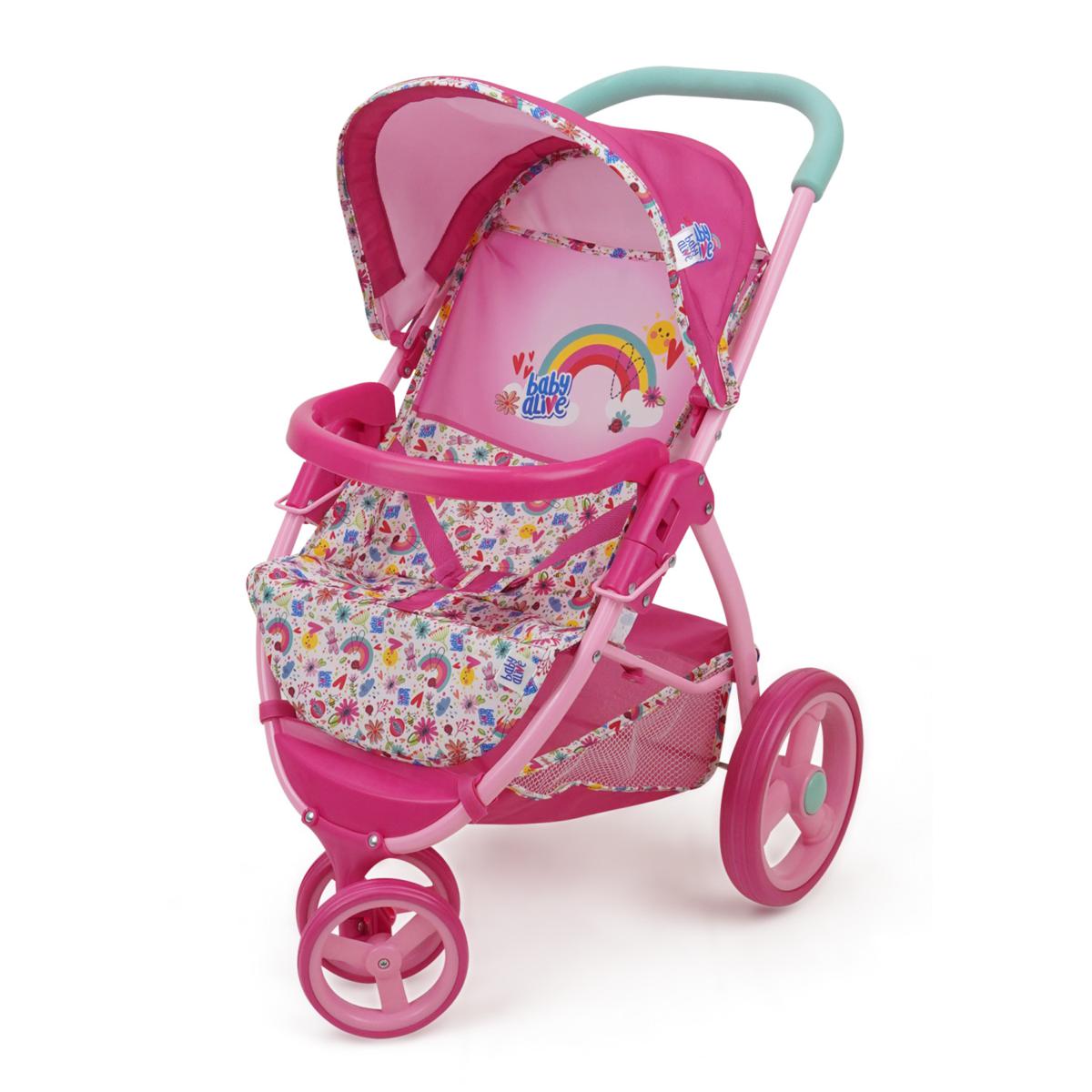 Baby Alive Doll Jogging Stroller - Pink | HSN