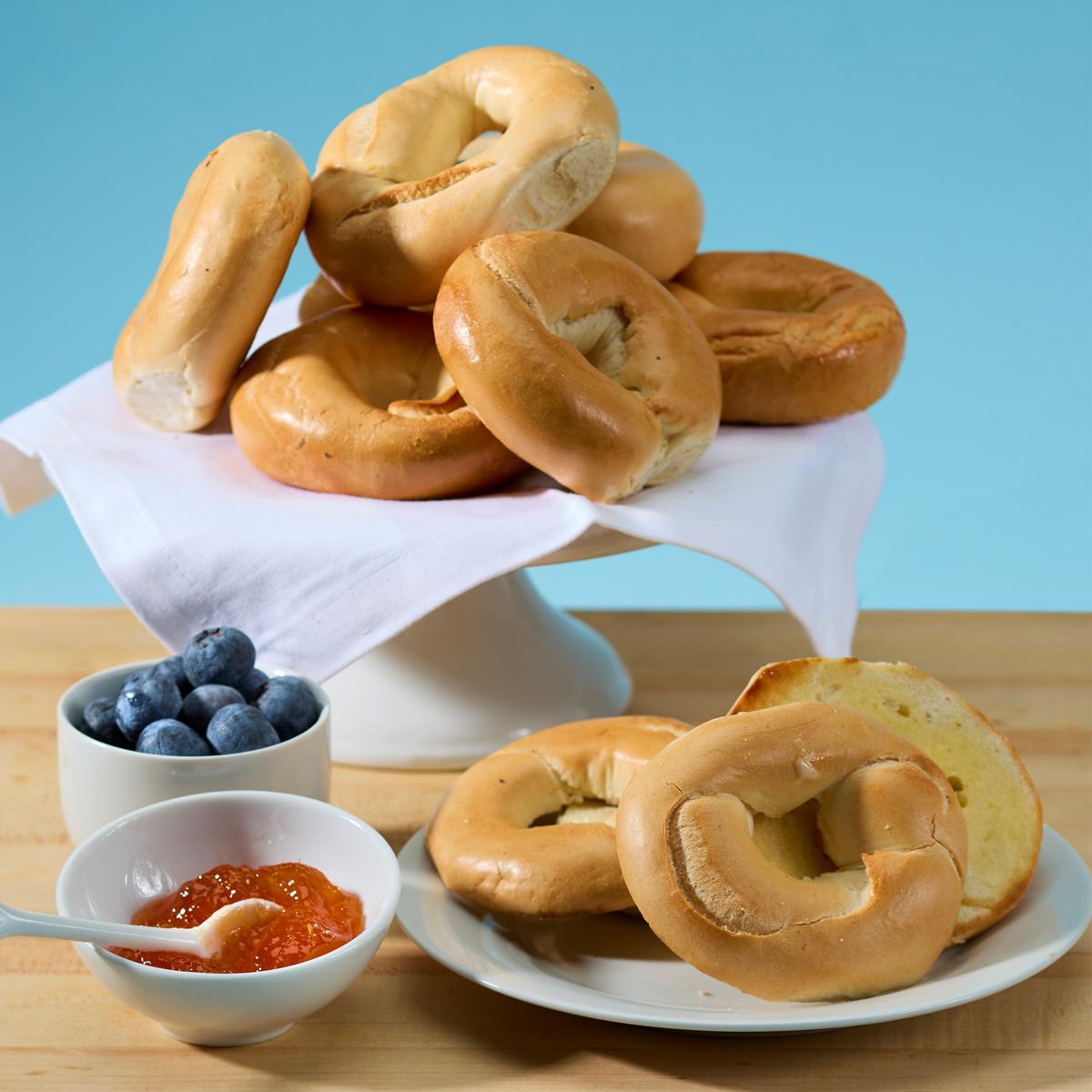Bagelista 36-count NY Style Plain Mini Bagels Auto-Ship® - 23542833 | HSN