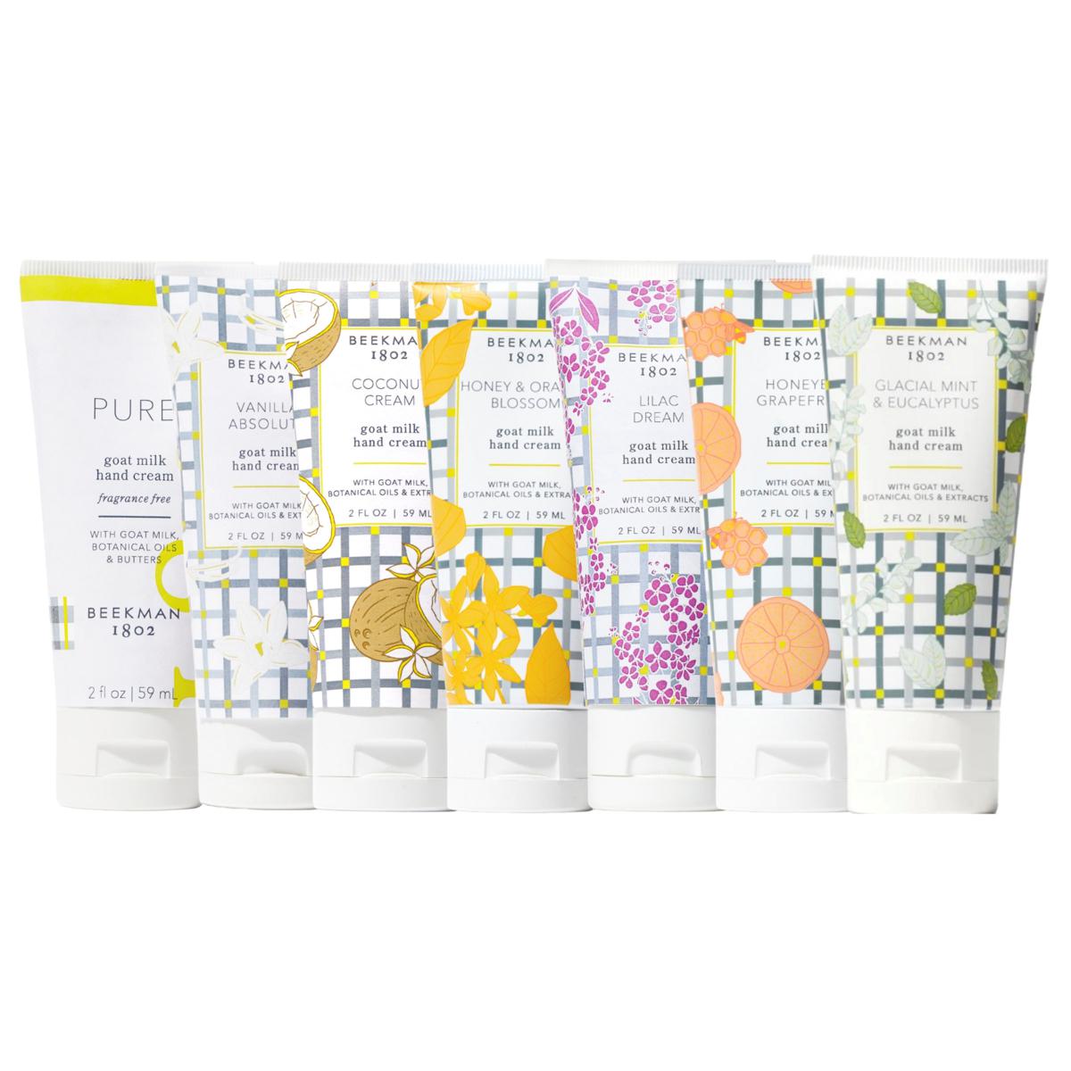 Beekman 1802 Goat Milk 7-piece Assorted Hand Cream Set | HSN