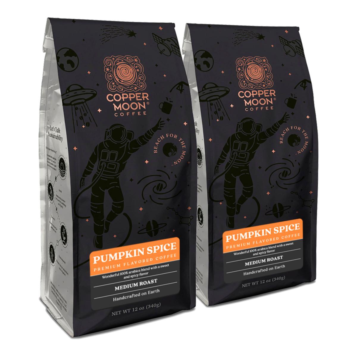 Copper Moon 2-pack 12 oz. Ground Pumpkin Spice Flavored Coffee AS ...