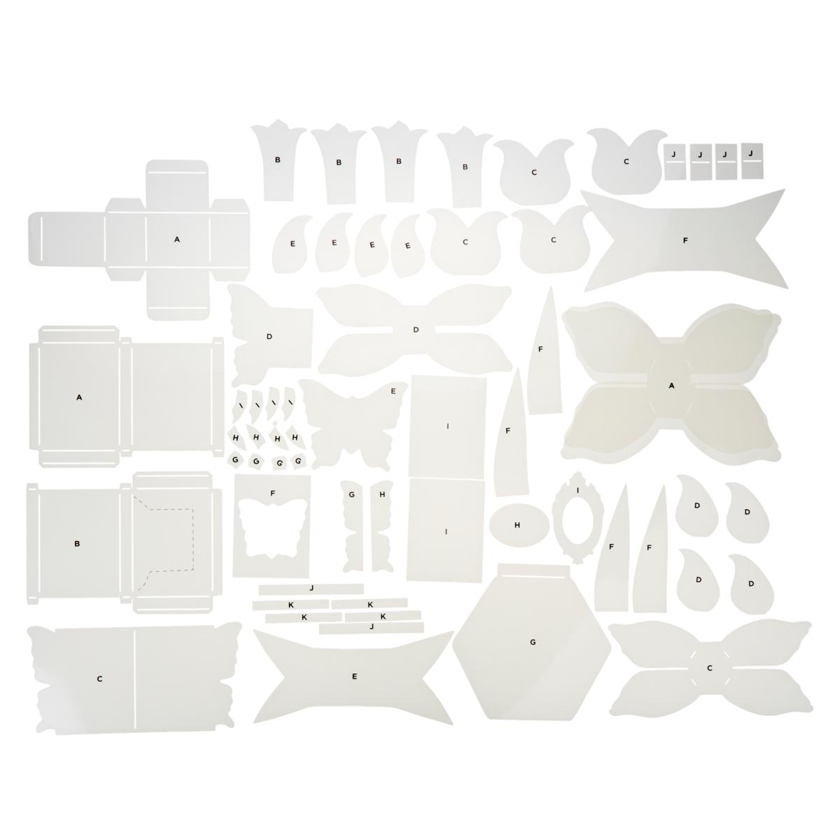 Crafter s Companion 3D Template Cards 20401347 HSN