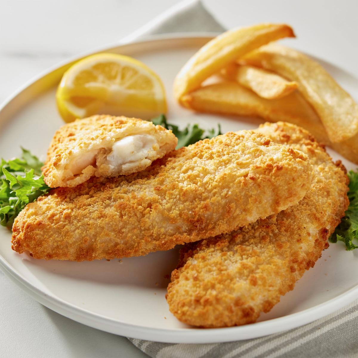 Curtis Stone 20-Ct 3.5 oz Breaded Cape Hake Filets | HSN