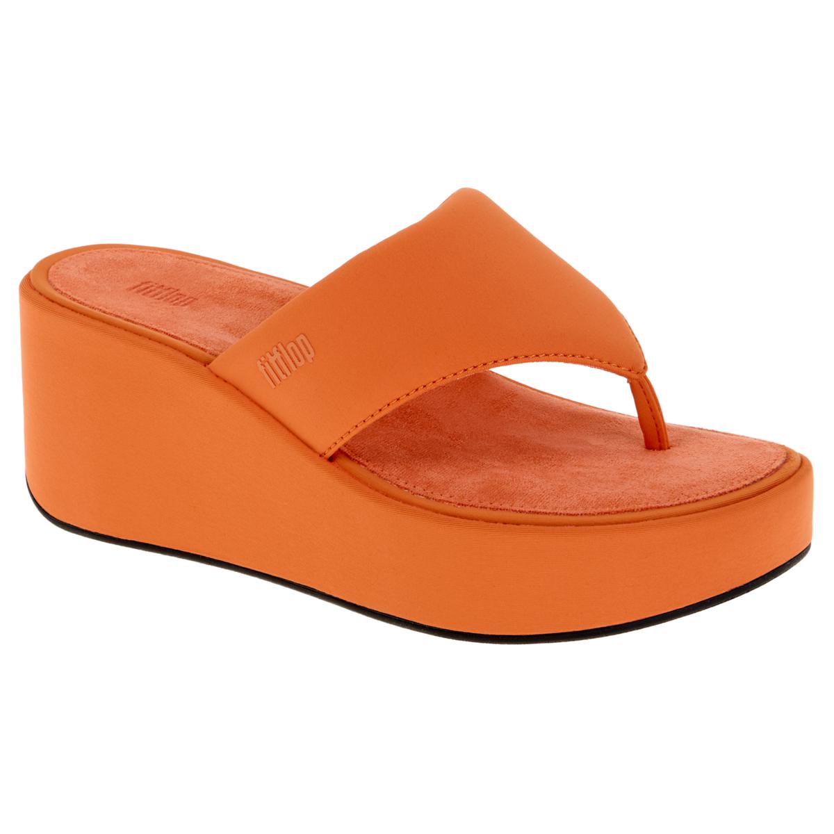 FitFlop PlatForm Wedge Toe Post Sandal | HSN
