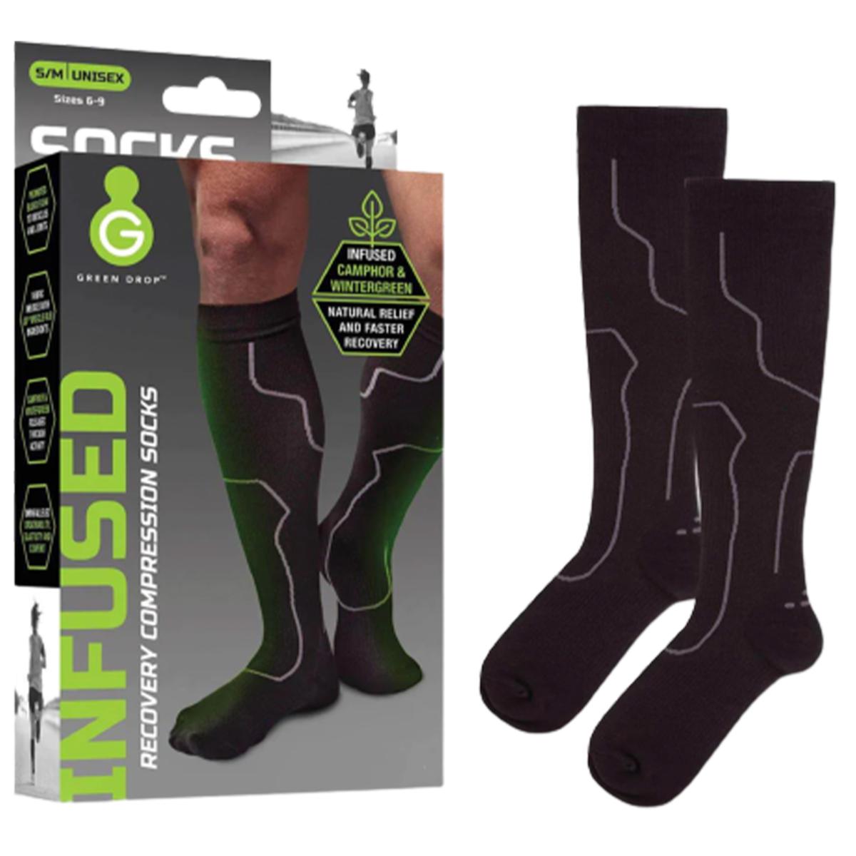 Green Drop Compression Socks L/XL - 23062213 | HSN