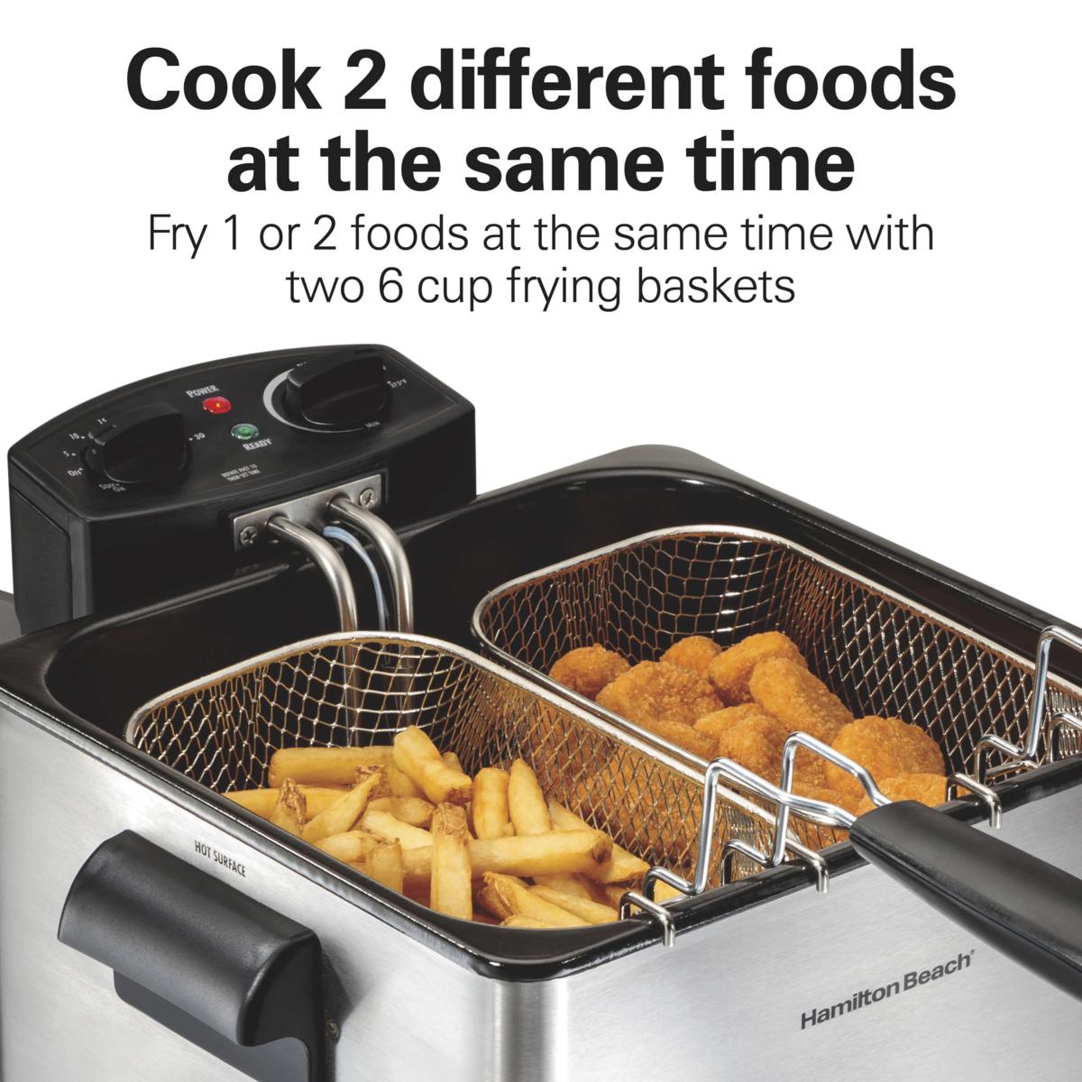 Double Deep Fryer