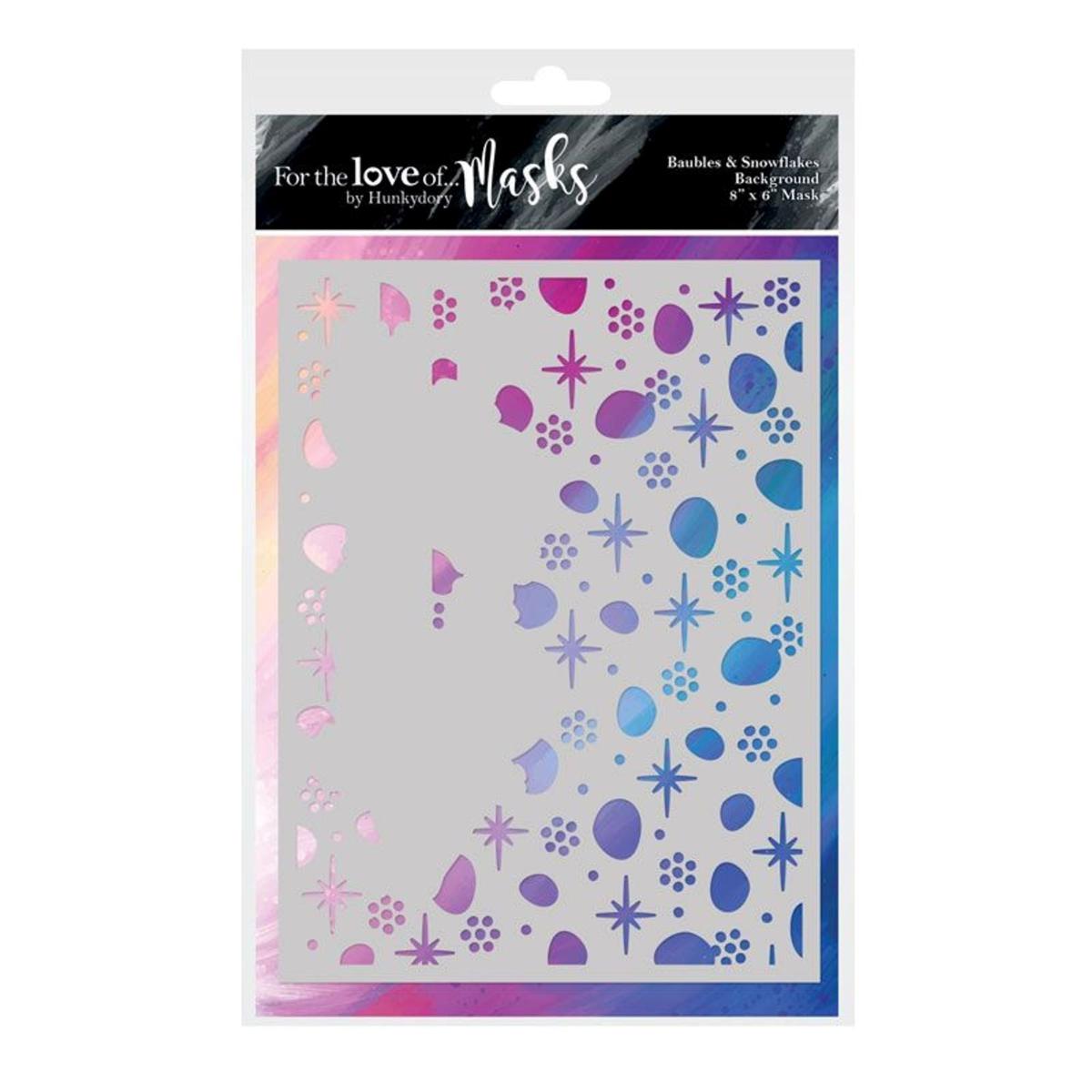 Hunkydory Crafts For the Love of Masks, Baubles & Snowflakes Mask ...