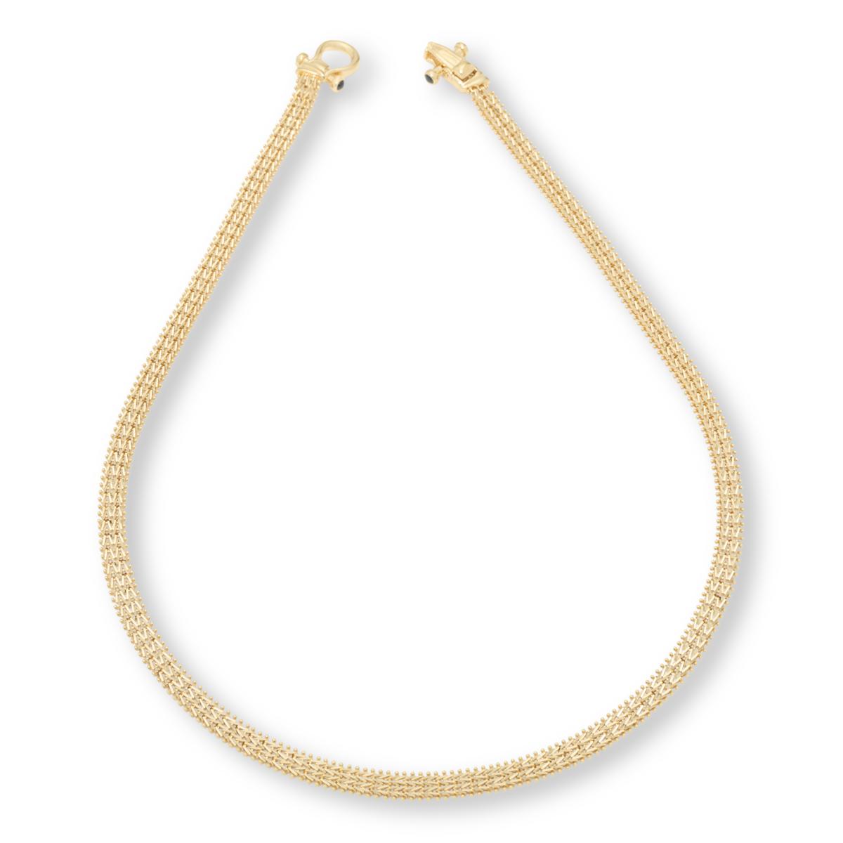 Imperial Silver 20" Diamond-Cut Wheat Chain with Sapphire Accents | HSN
