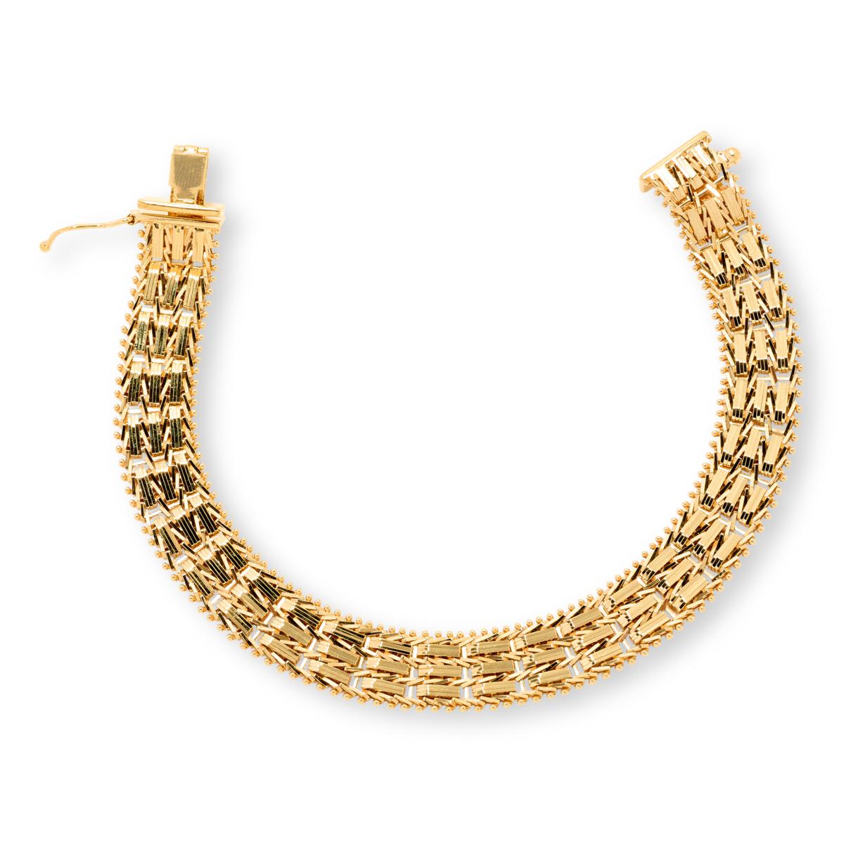 Imperial Silver Sterling Silver Diamond-Cut 7/16 Mirror Chain Bracelet ...