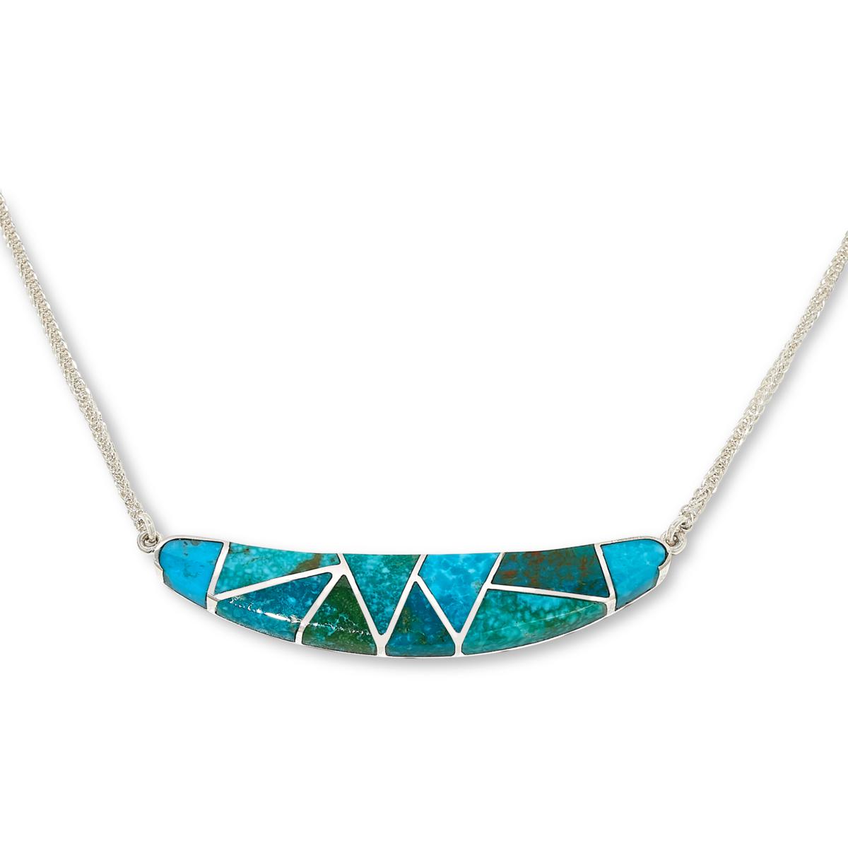 Jay King Sterling Silver Sonoran Turquoise 18" Chain Necklace | HSN