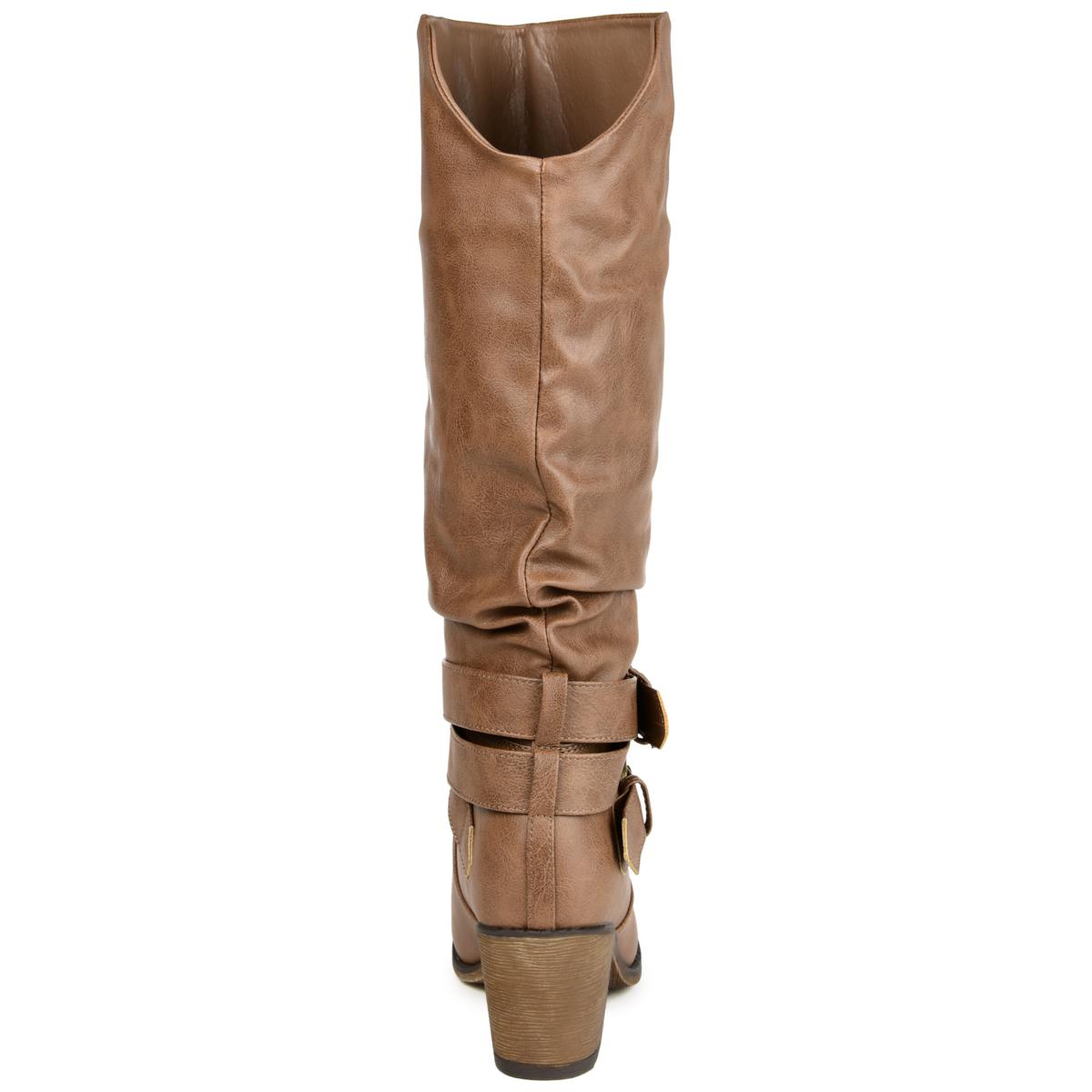 Journee Collection Women's Wide Width Wide Calf Late Boot | HSN