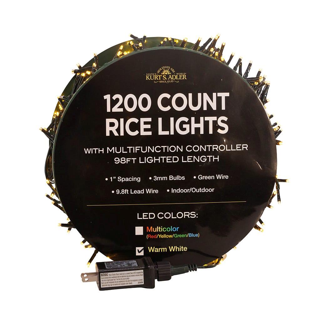 Kurt Adler Light Warm White LED Rice Light Set - 10093574 | HSN