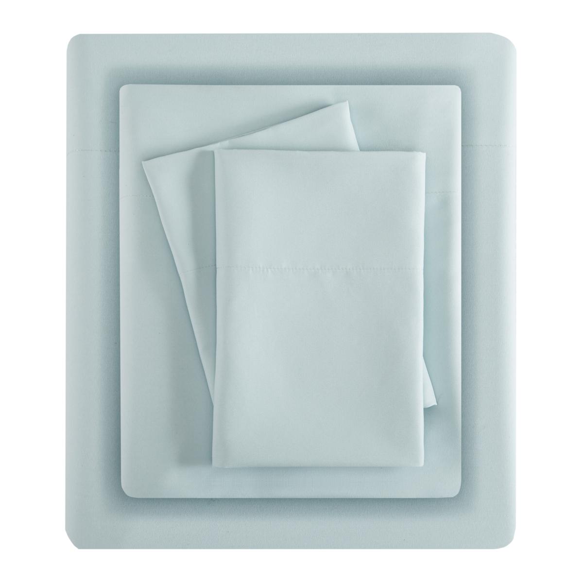 Madison Park 3M Microcell Moisture-Wicking King Sheet Set - Seafoam | HSN