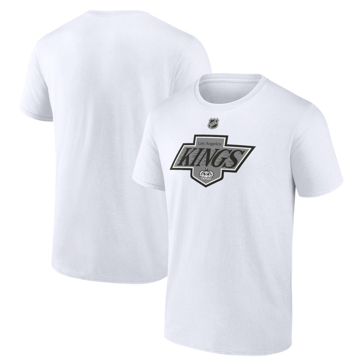 Men's Fanatics White Los Angeles Kings Alternate Logo T-Shirt ...