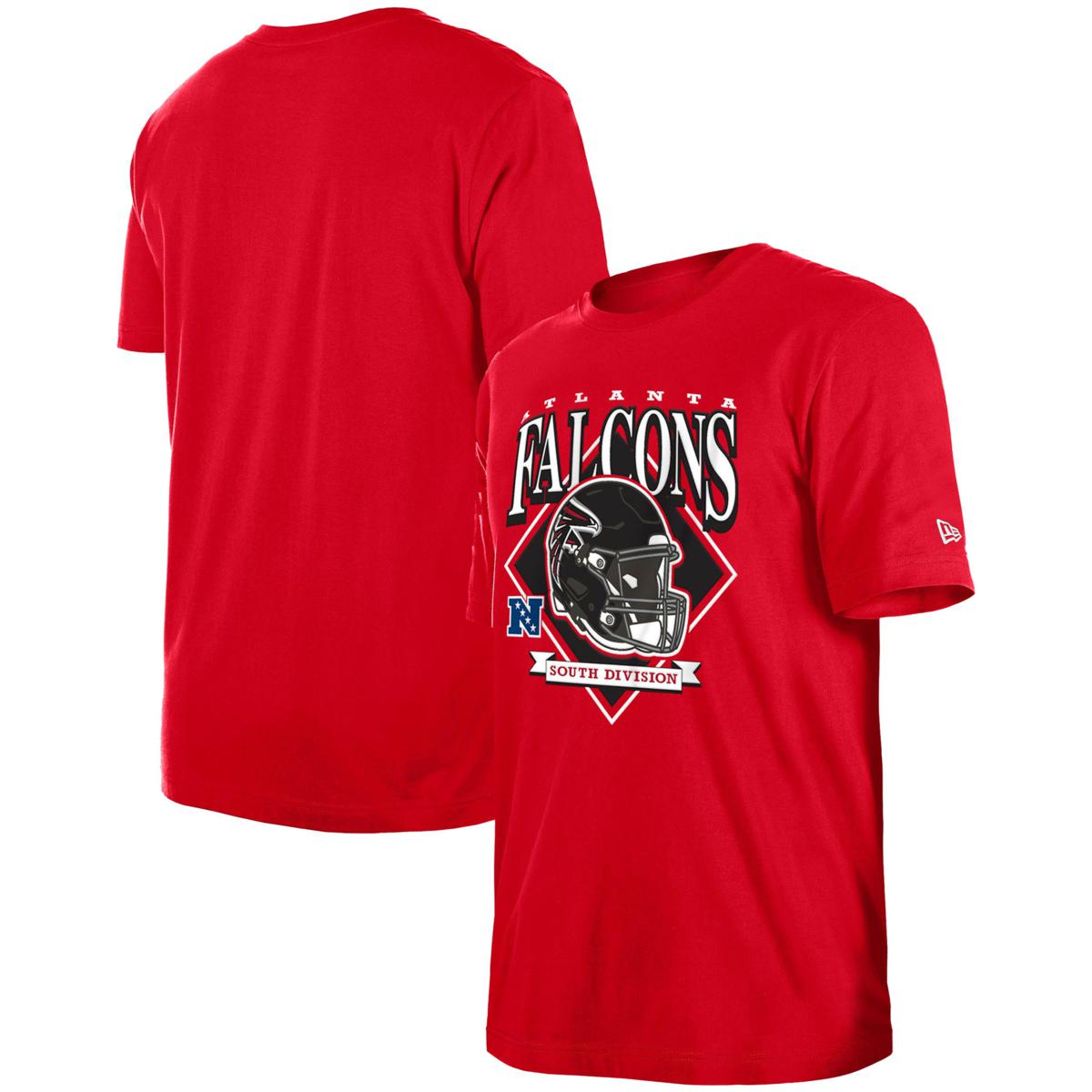 Men's New Era Red Atlanta Falcons Team Logo T-Shirt | HSN
