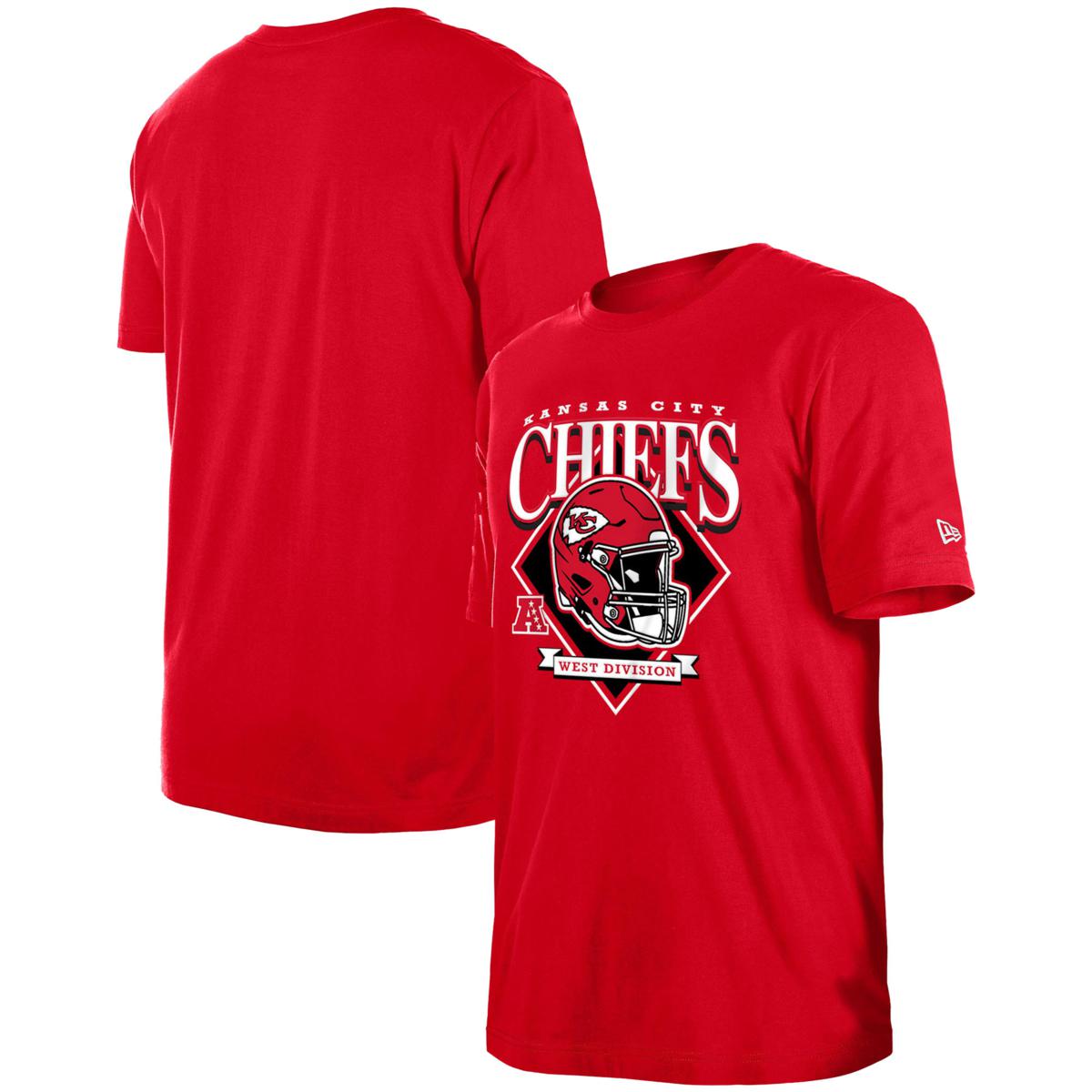 Men's New Era Red Kansas City Chiefs Team Logo T-Shirt - 22307959 | HSN