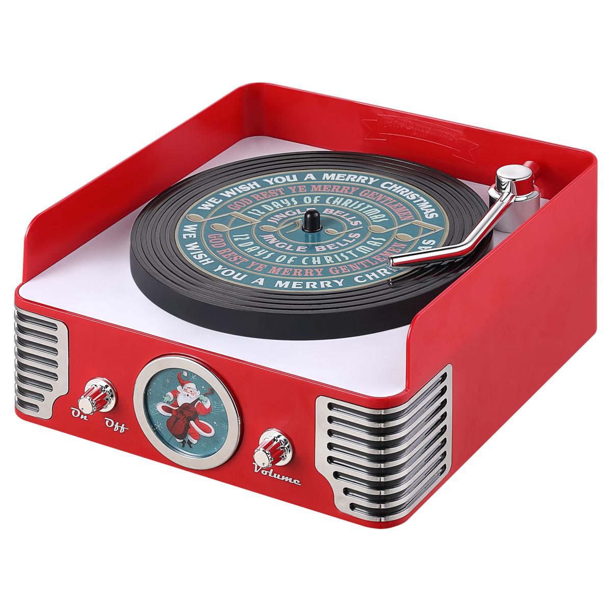 Mr. Christmas Record Player with Christmas Carols | HSN
