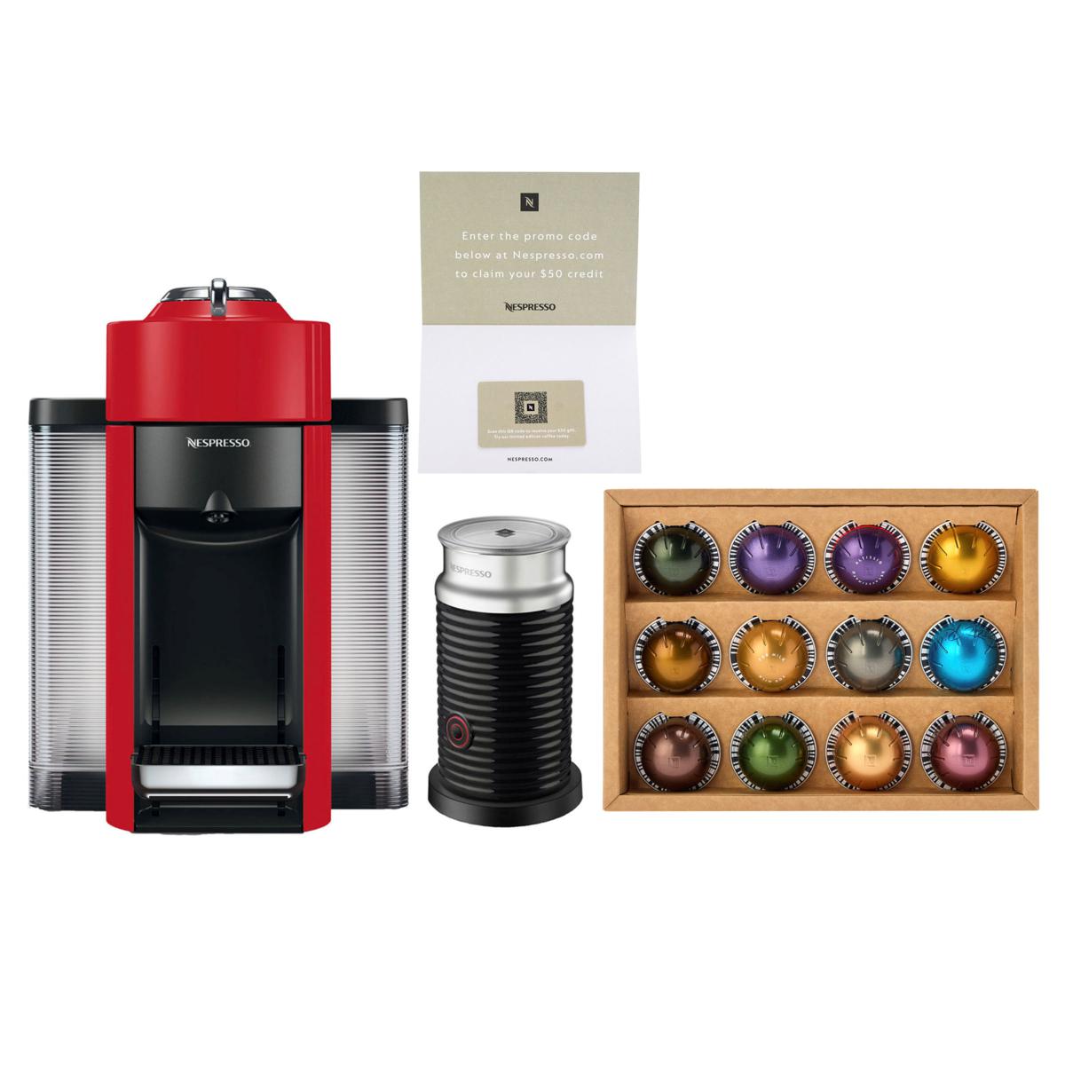 Nespresso Vertuo Evoluo Espresso Machine with Milk Frother - 23283279 | HSN