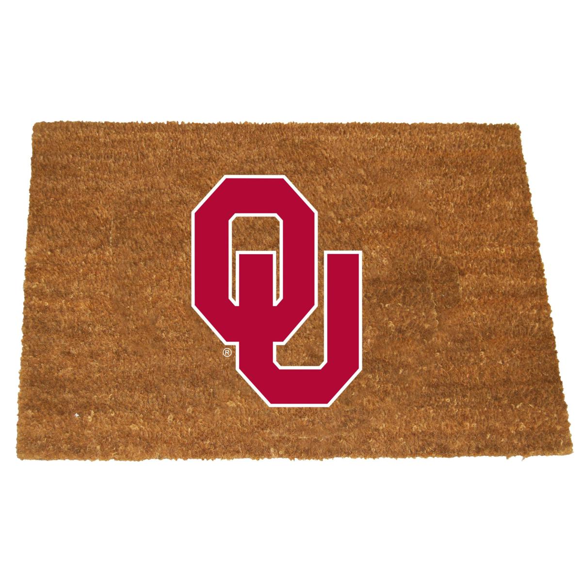 Officially Licensed Colored Logo Door Mat - Oklahoma - 9794248 | HSN