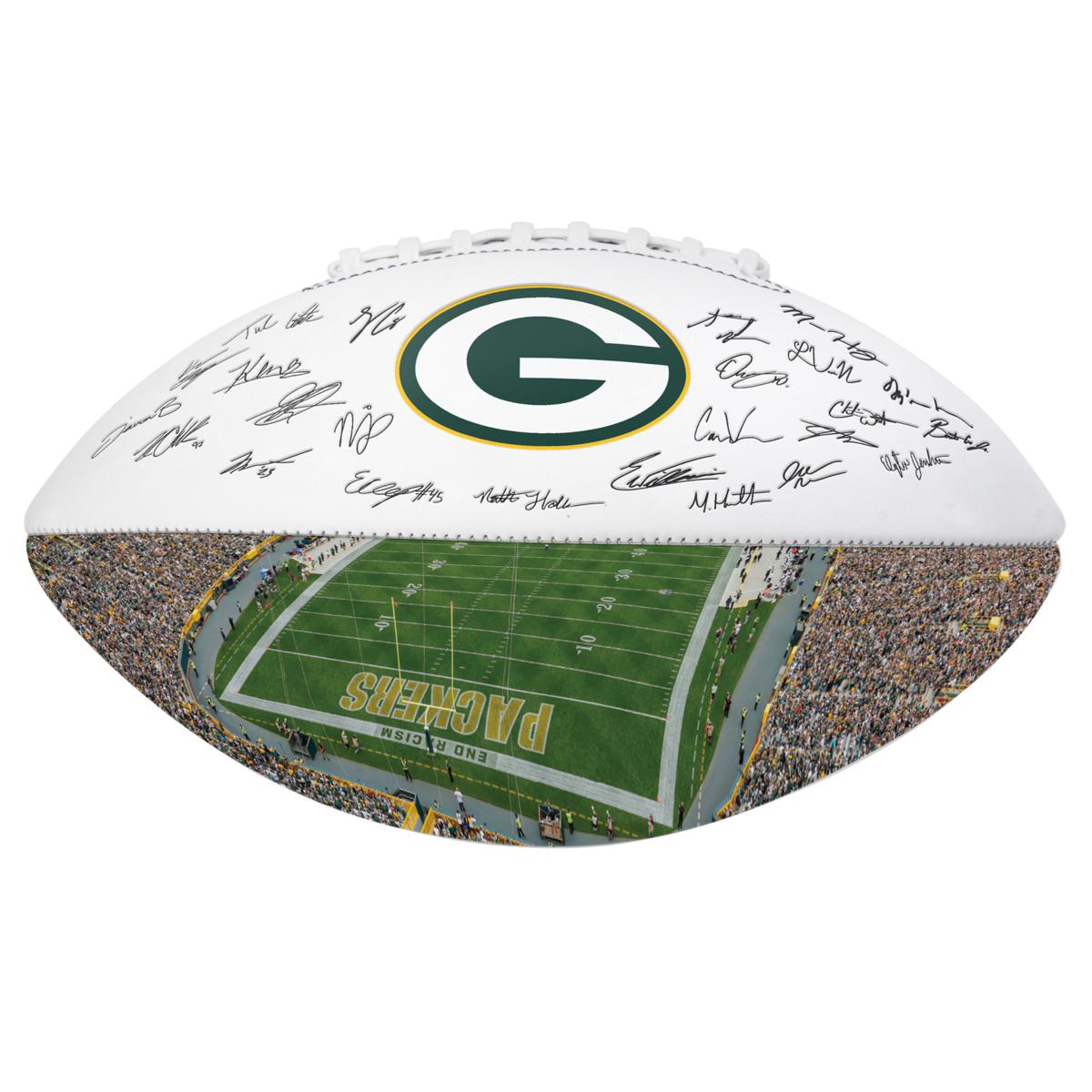 Officially Licensed NFL 2025 Autograph Football by Logo Brands ...