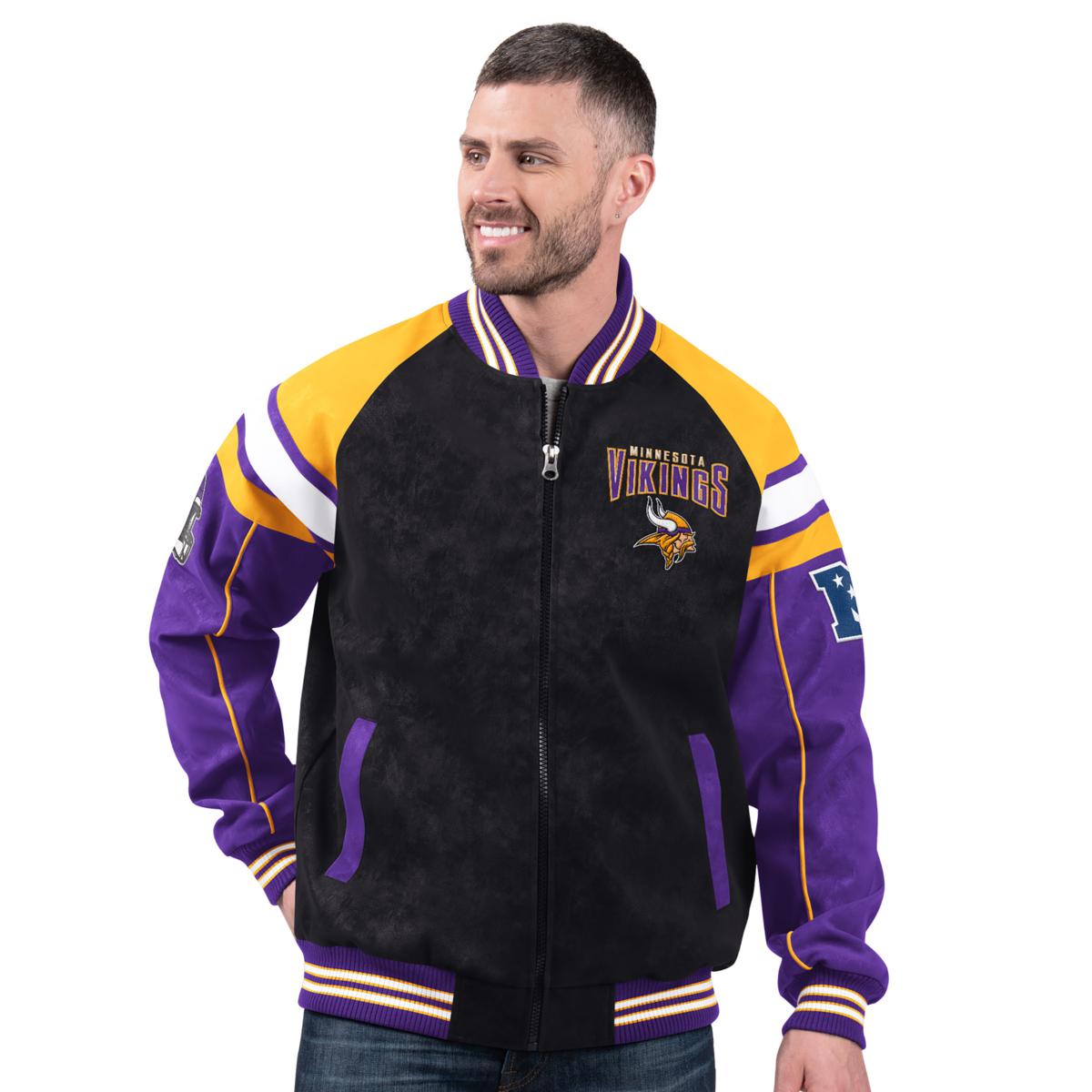 (HSN) Officially Licensed NFL by Carl Banks Faux Suede Jacket ...