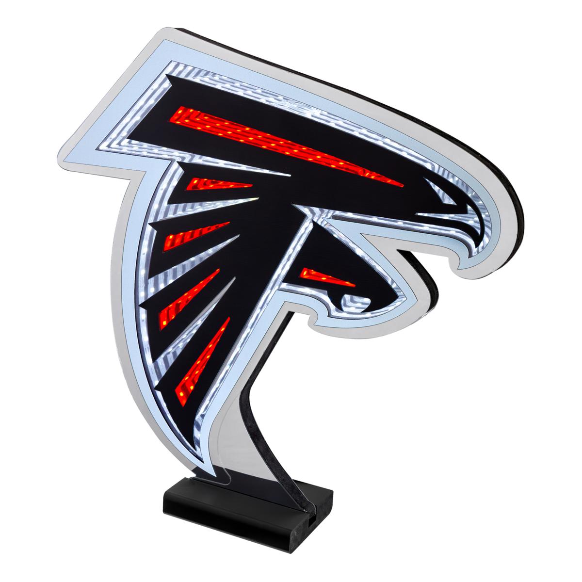 Officially Licensed NFL LED Logo Infinity Light - Falcons - 23659555 | HSN