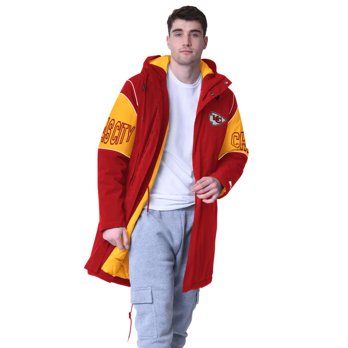 Officially Licensed NFL Men's Starter Stadium Parka Jacket by Glll ...