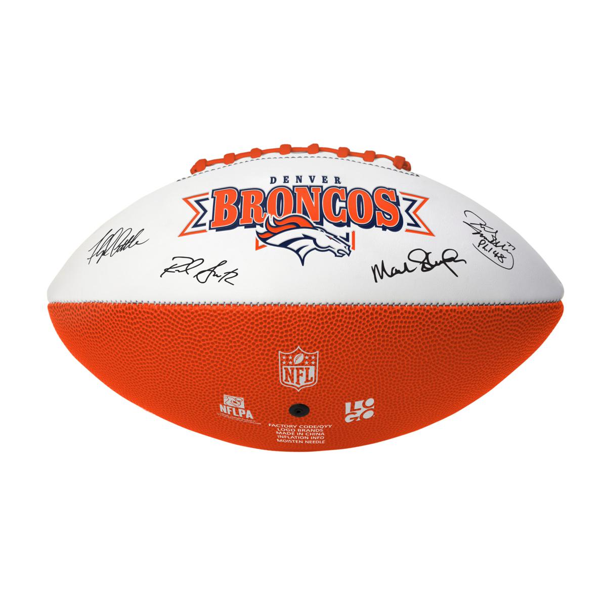 Officially Licensed NFL Signature Football - Titans - Broncos ...