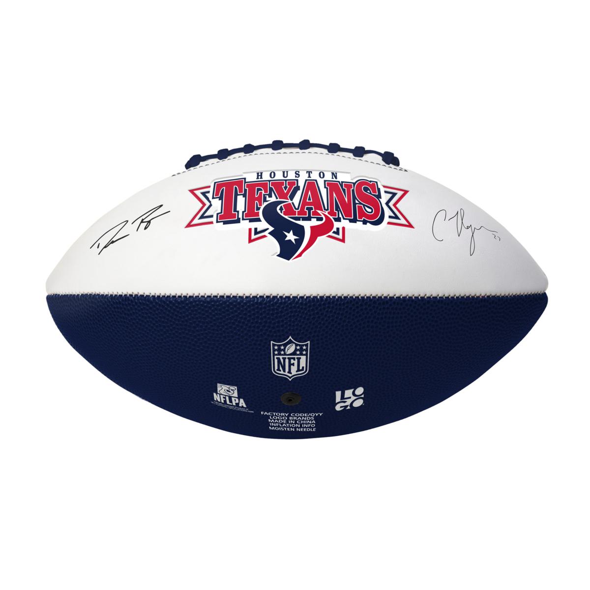 Officially Licensed NFL Signature Football - Titans - Houston Texans | HSN