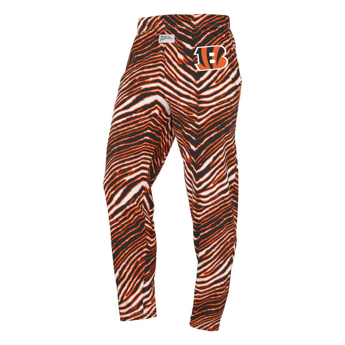 Officially Licensed NFL Unisex Pull-On Zebra-Print Knit Pant by Zubaz ...