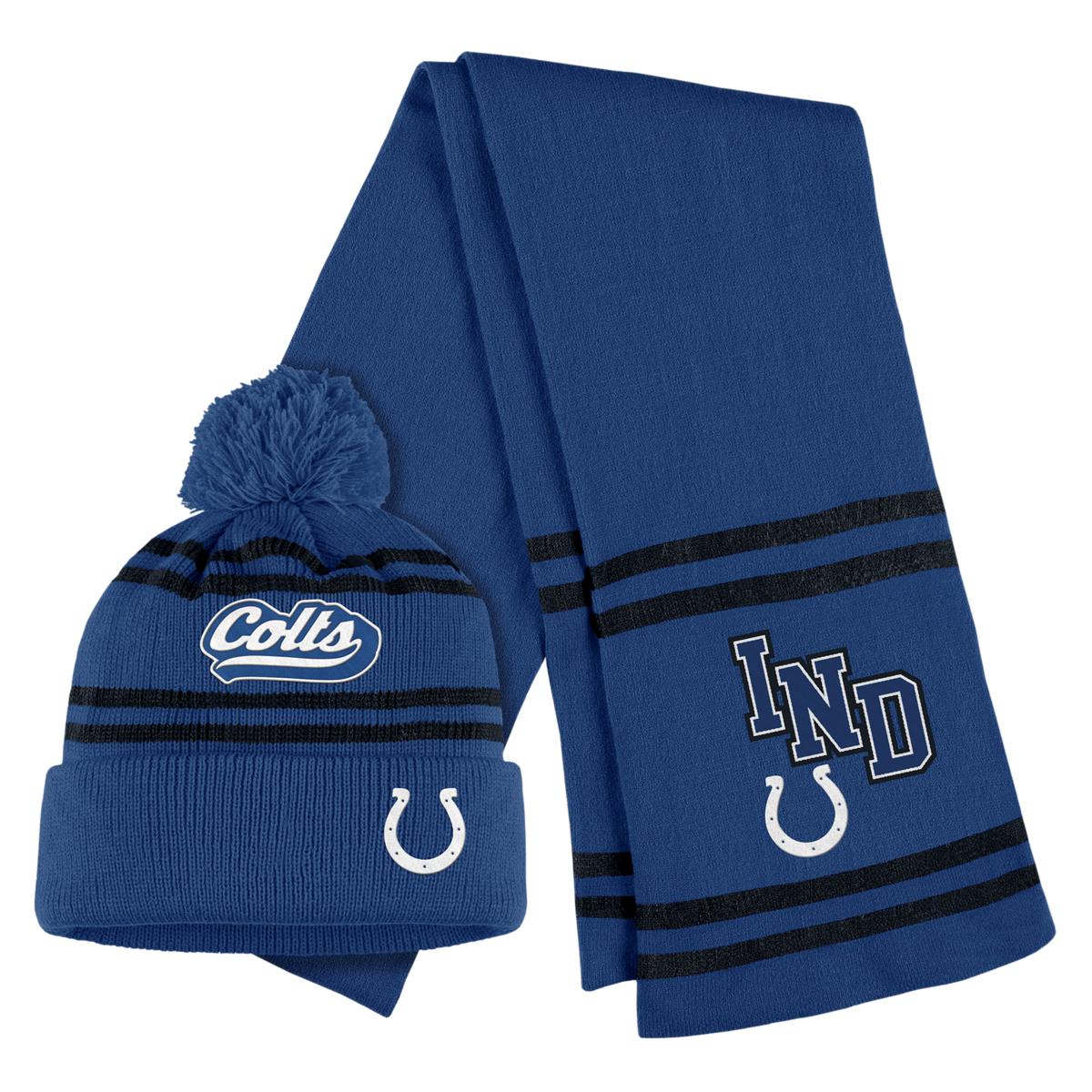 Officially Licensed NFL WEAR by Erin Andrews Knit Beanie & Scarf ...