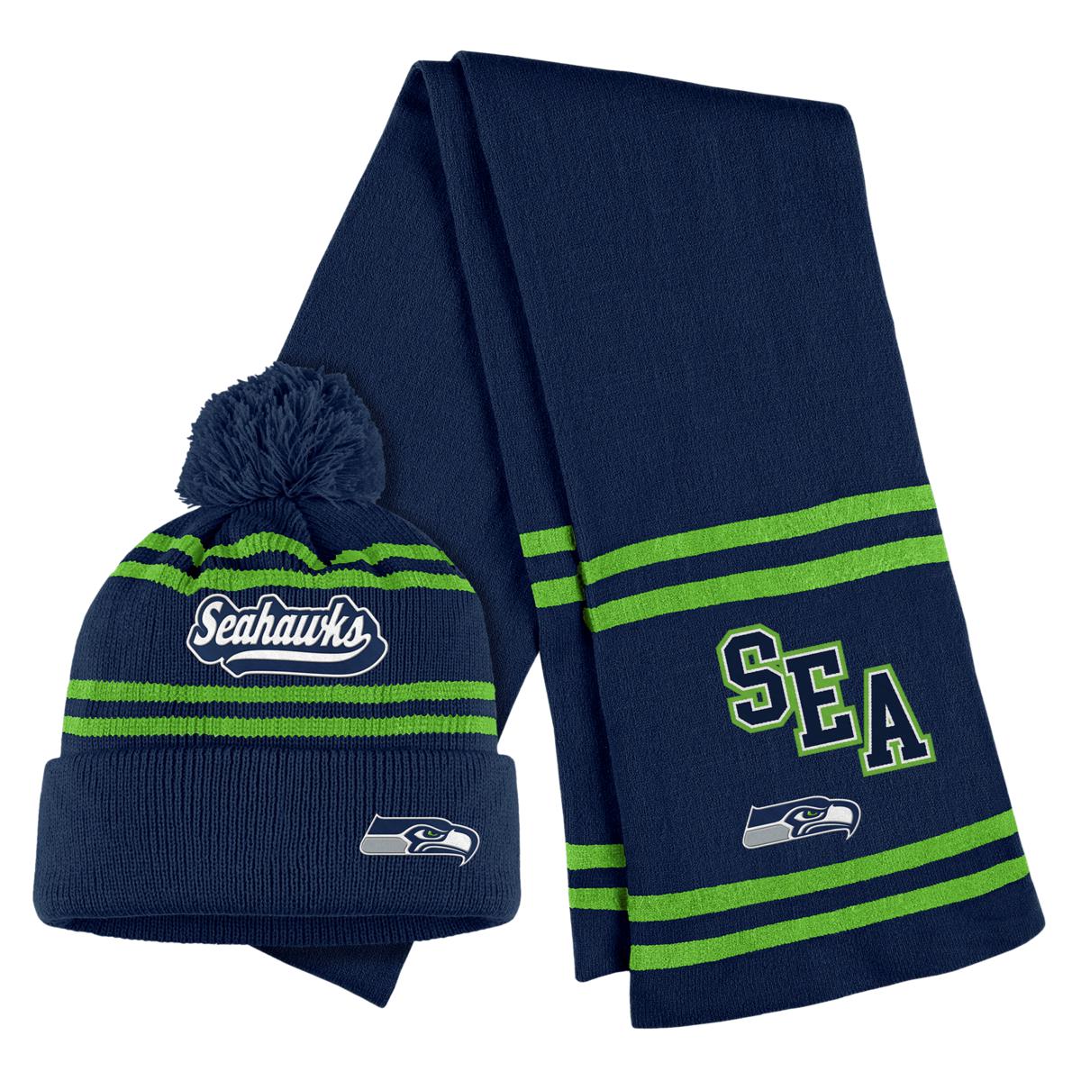 Officially Licensed NFL WEAR by Erin Andrews Knit Beanie & Scarf ...