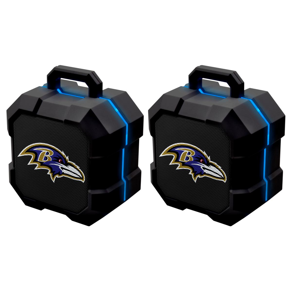 Officially Licensed NFL Wireless Speaker - 2-pack - Ravens - 23303184 | HSN