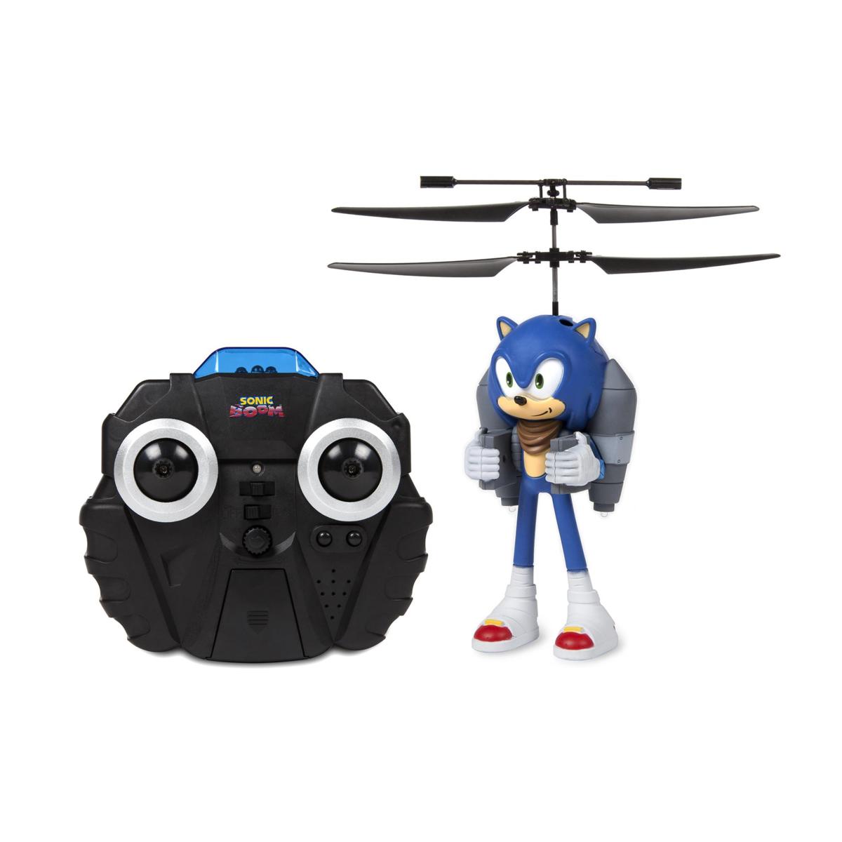Officially Licensed SEGA Sonic Boom Jetpack Flying Figure Helicopter | HSN