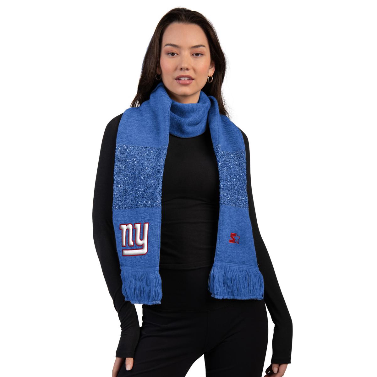 Officially Licensed Starter NFL Rising Star Knit Scarf by Glll - Giants ...
