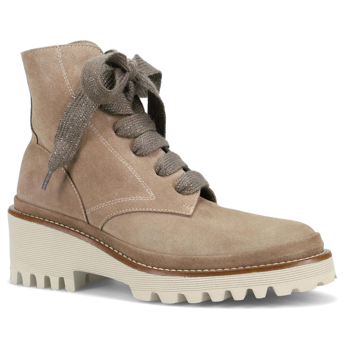Ron White Eris Ultralight Suede Lace-Up Ankle Boot | HSN