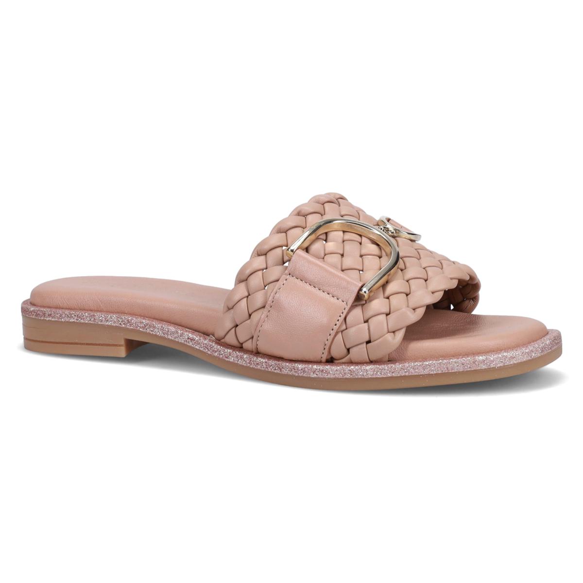 Ron White Vivian Ultralight Leather Slide Sandal | HSN