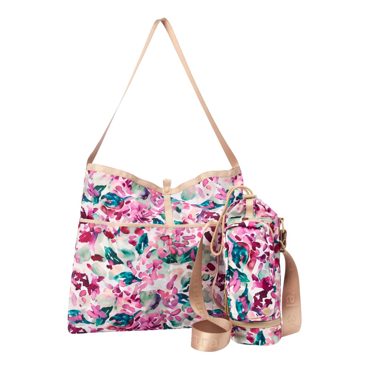 Samantha Brown To-Go Water Bottle Crossbody w/Packable Bag | HSN
