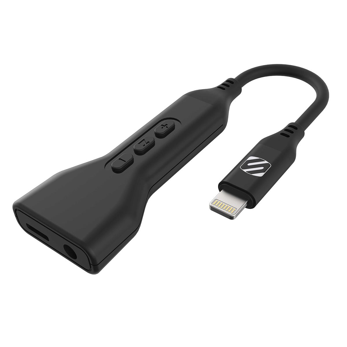 Scosche Dual Audio and Charging Lightning Adapter - 9416157 | HSN