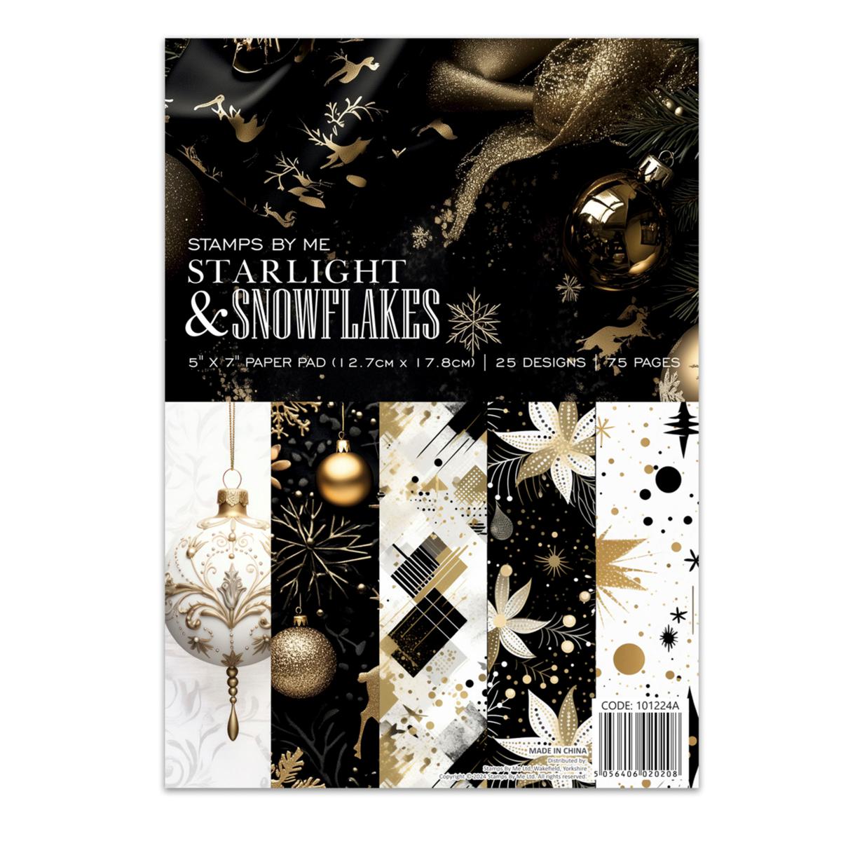 Stamps by Me Starlight and Snowflakes Paper Pack - 75 Sheets | HSN